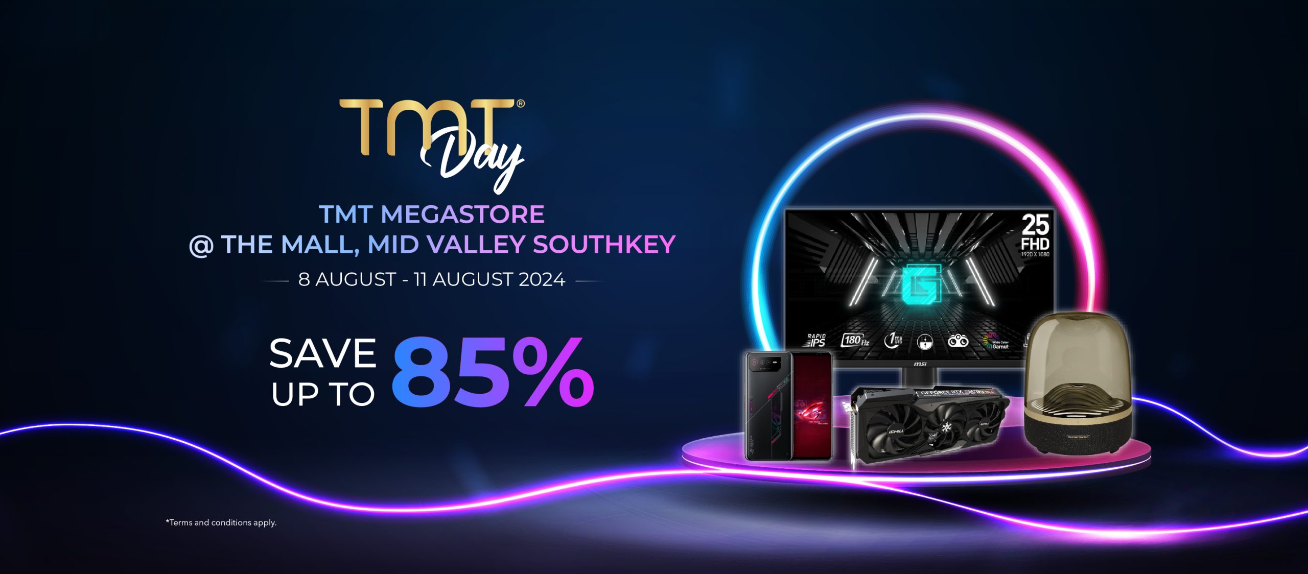 Up To 85% Savings At TMT Megastore, Mid Valley Southkey Happening For 4 ...