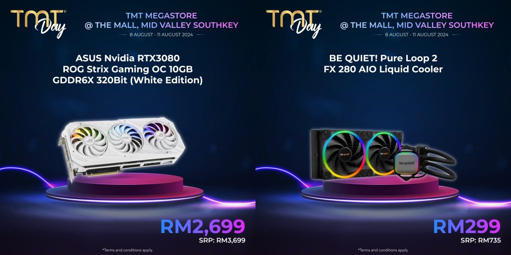 Up To 85% Savings At TMT Megastore, Mid Valley Southkey Happening For 4 ...